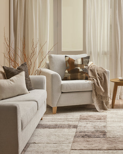 Sienna Chocolate Cushion | Furtex Australia