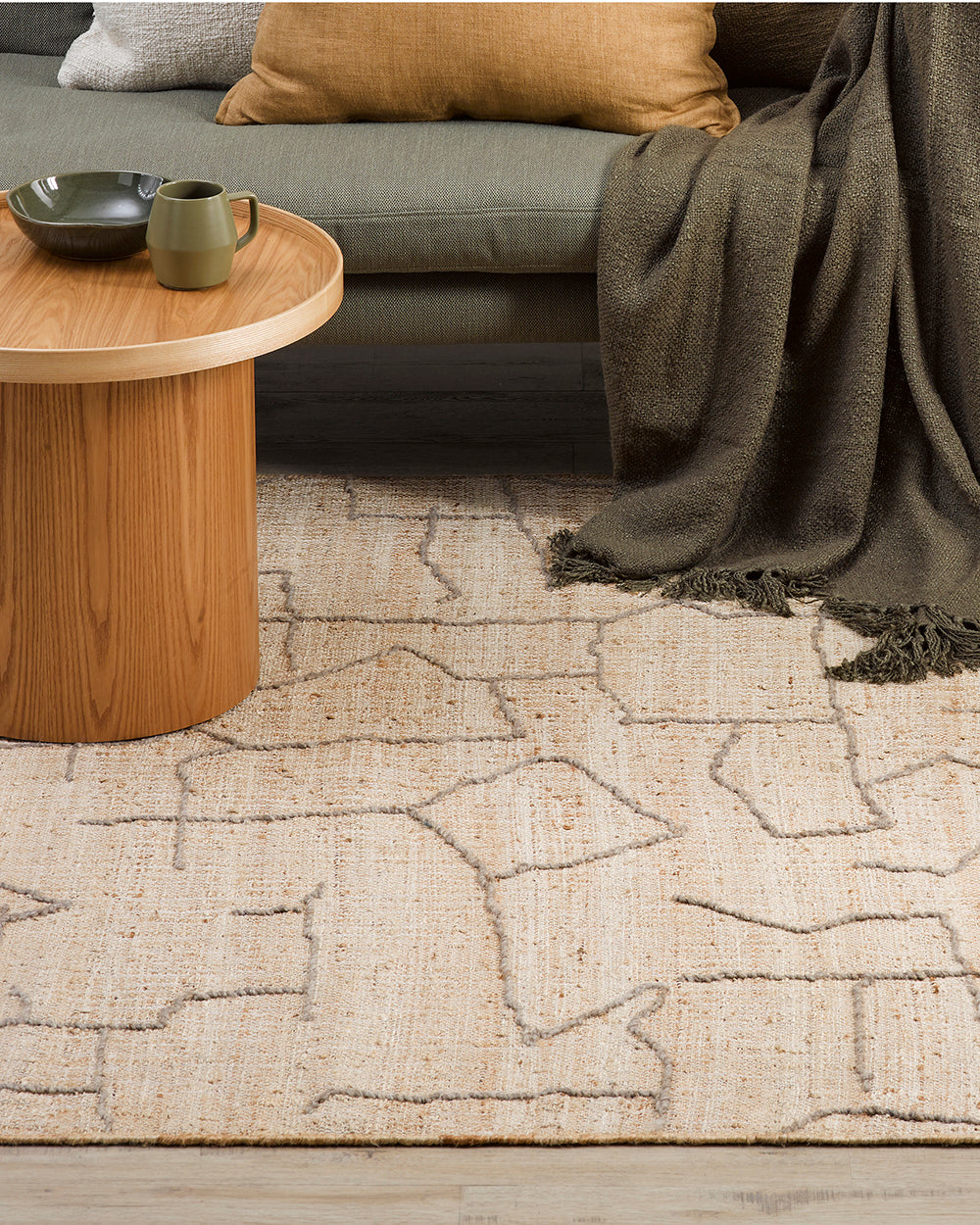 Agros Floor Rug | Mulberi | Furtex | Furtex Australia