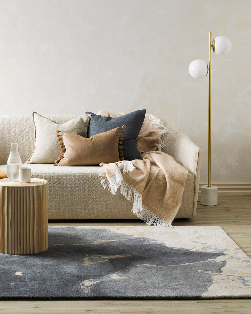 Basalt Floor Rug | Mulberi | Furtex | Furtex Australia