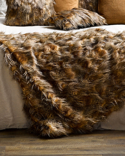 Red Fox Throw | Heirloom | Furtex | Furtex Australia